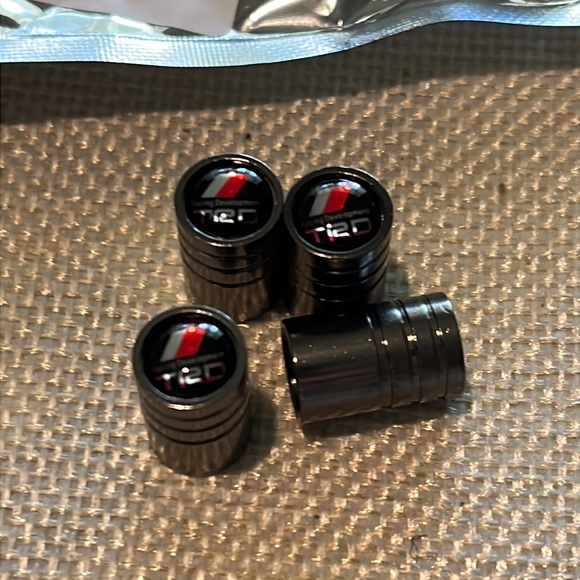Toyota | Accessories | 3 New Toyota Trd Tire Valve Caps Gray | Poshmark